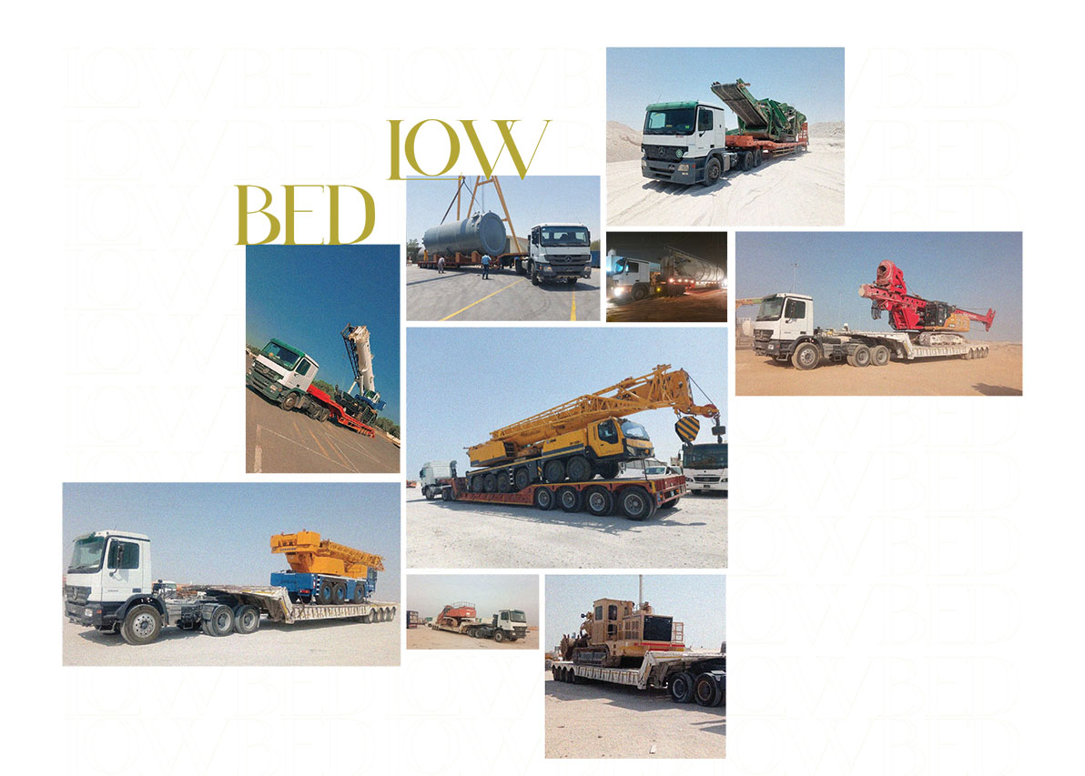 Lowbed trailers – Pro Trans Qatar